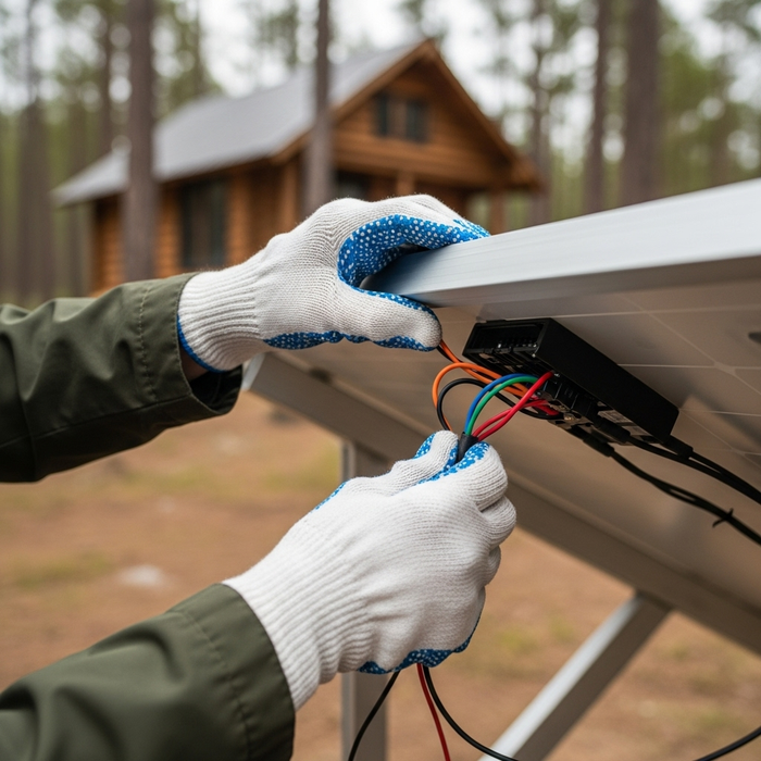 What Does a Quarterly Off-Grid Panel Checkup Include?