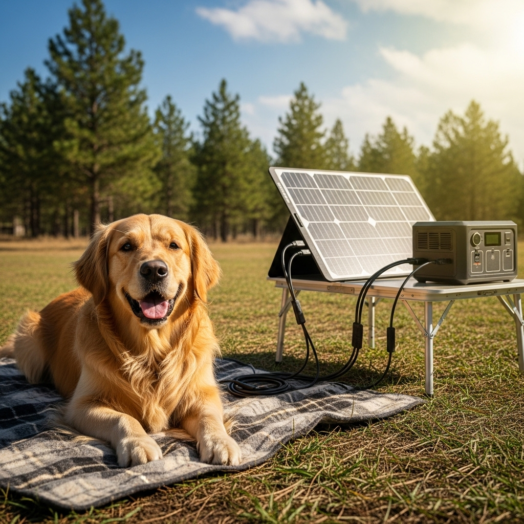 Pet-Safe Portable Solar: Campsite Safety Guide - Anern