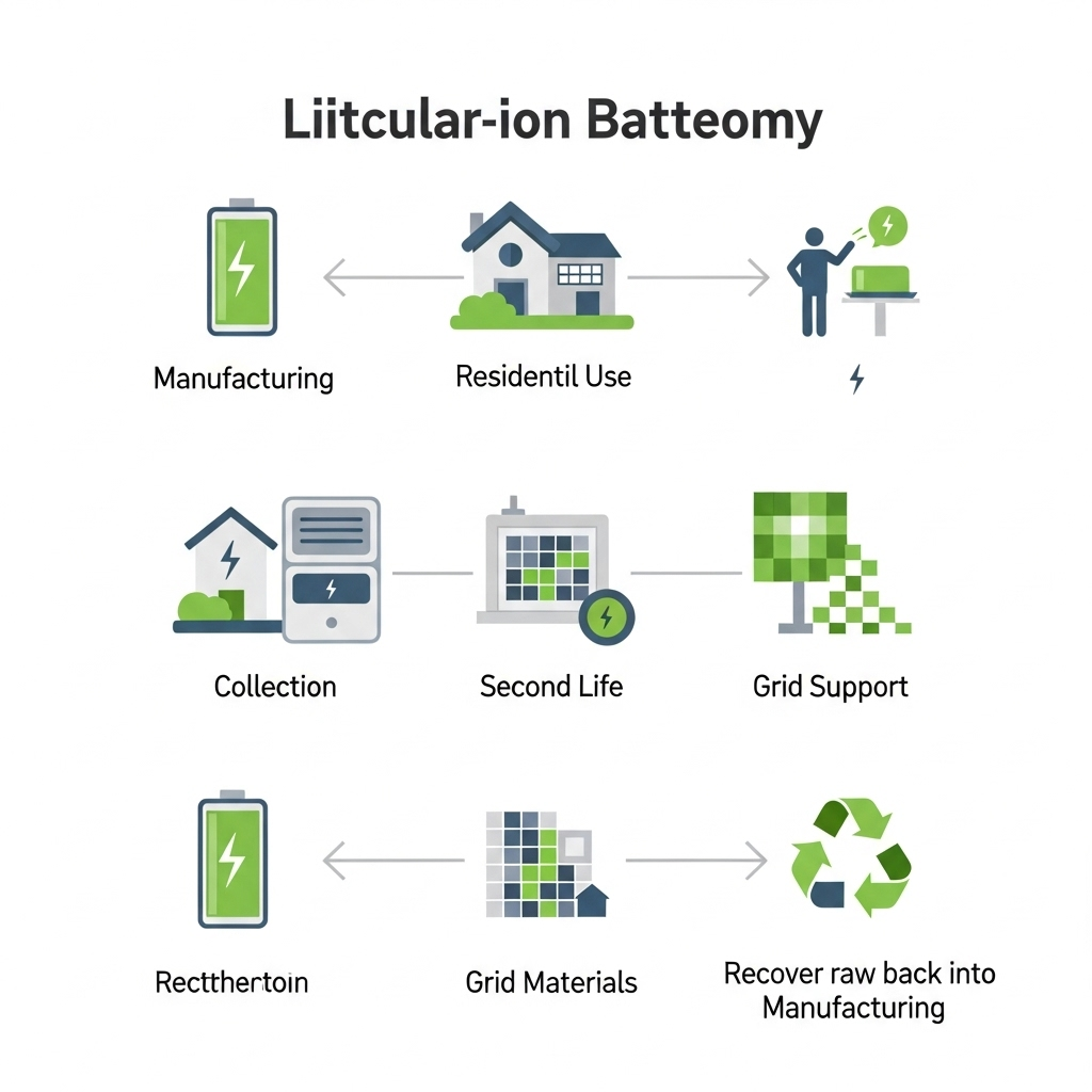 2025 Battery EOL Policy: Recycling & Reuse Outlook - Anern