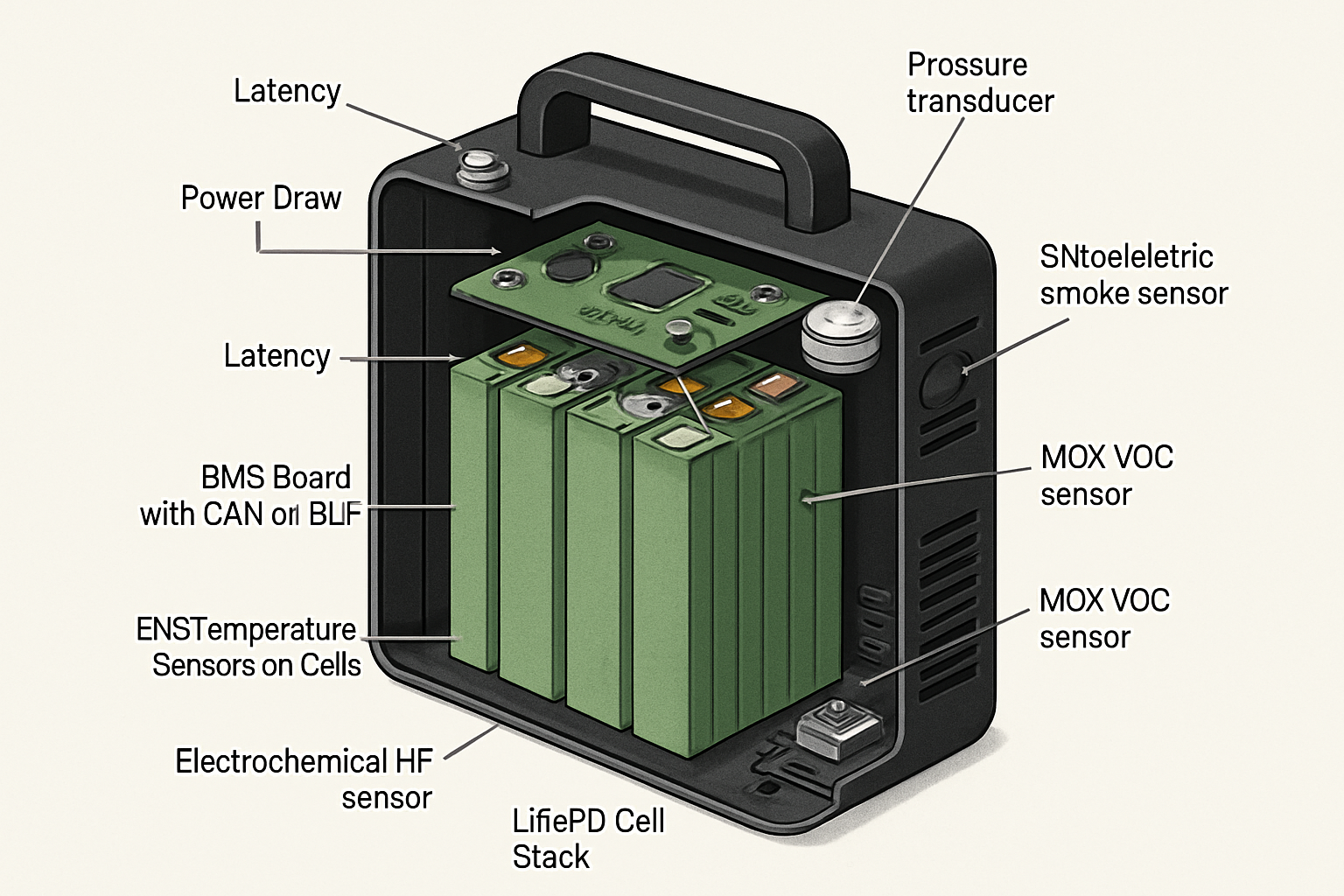Fire Detection & BMS Tools for Portable ESS Review - Anern