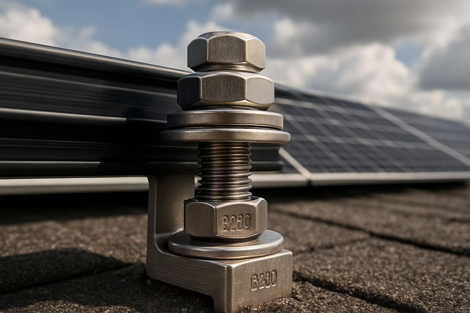 PV Rail Load-Rated Fastener Procurement Checklist - Anern