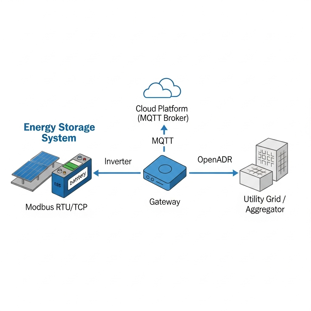 The Interop Blueprint: Modbus, MQTT, OpenADR for ESS