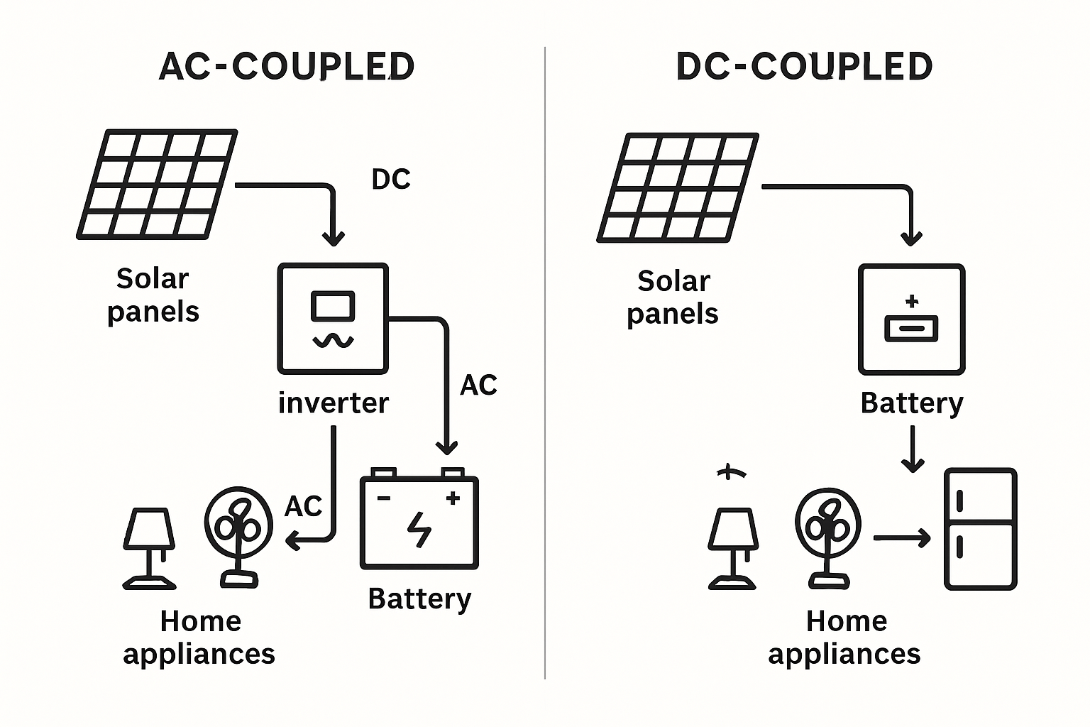 AC vs. DC Coupled Solar Storage: A Comparison Guide - Anern