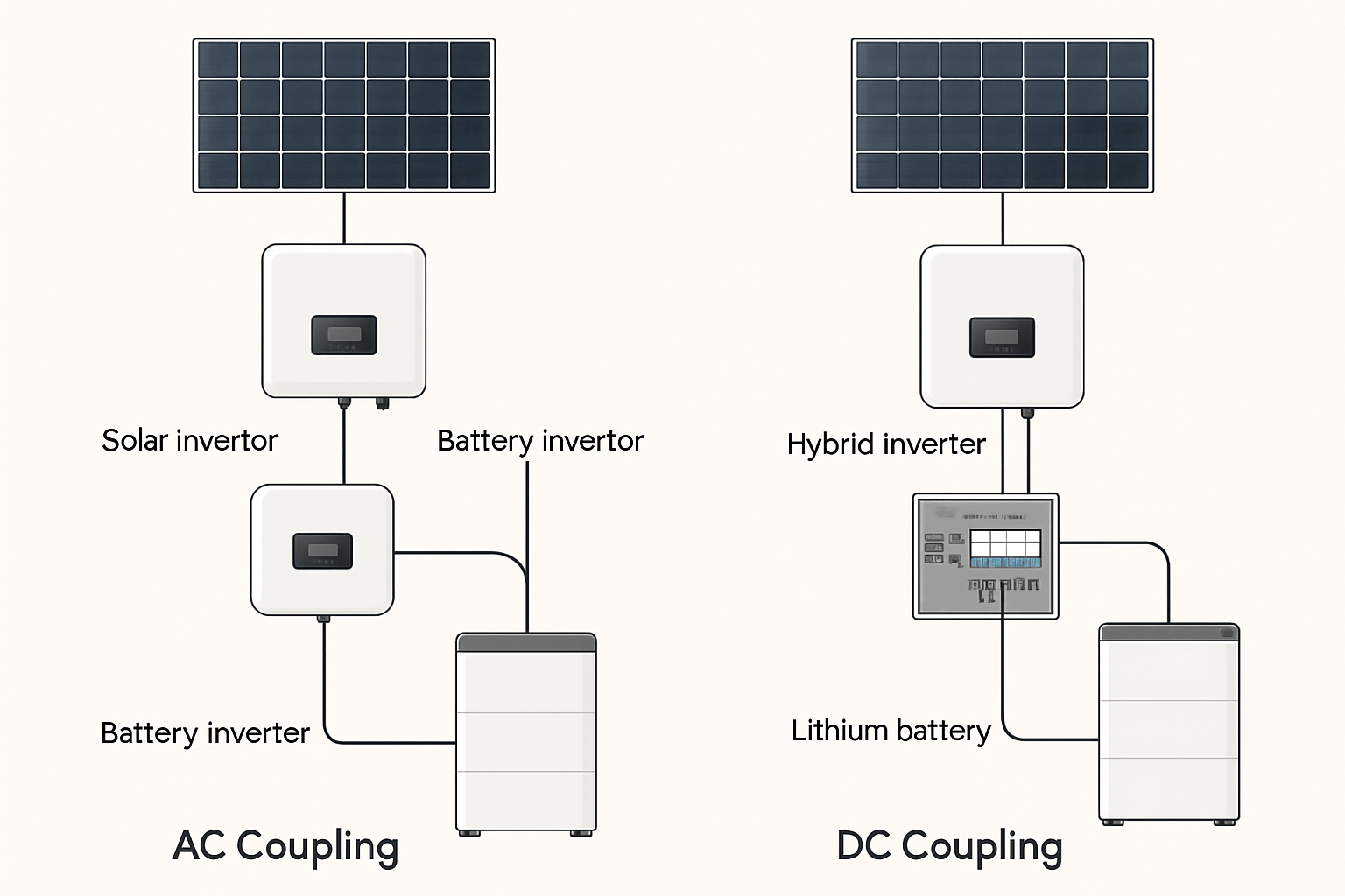 AC Solar to DC Lithium Battery Conversion Guide | Anern