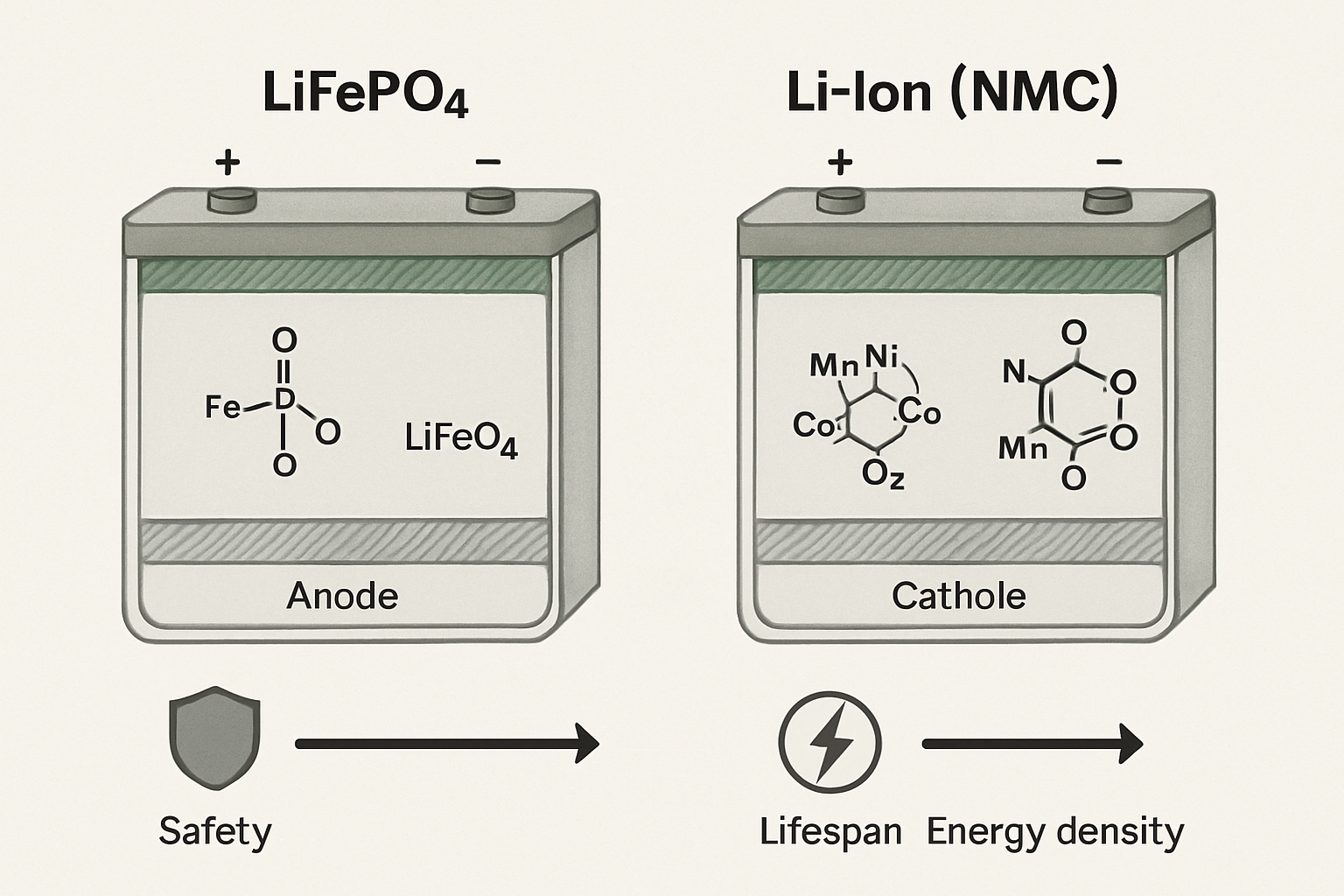 LiFePO4 vs. Li-Ion: Choosing the Right Solar Battery - Anern