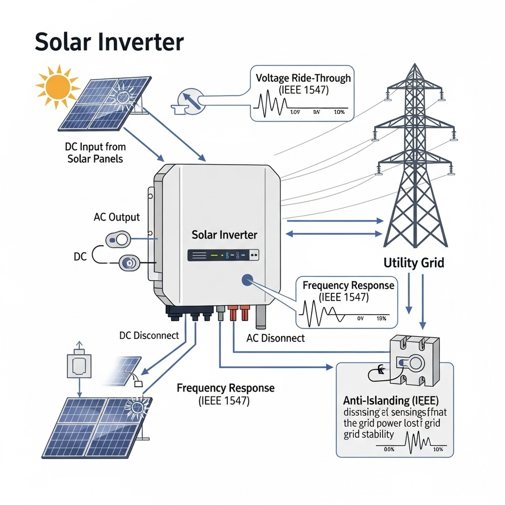 UL 1741 SB vs IEEE 1547 vs IEC 62109: What Each Covers