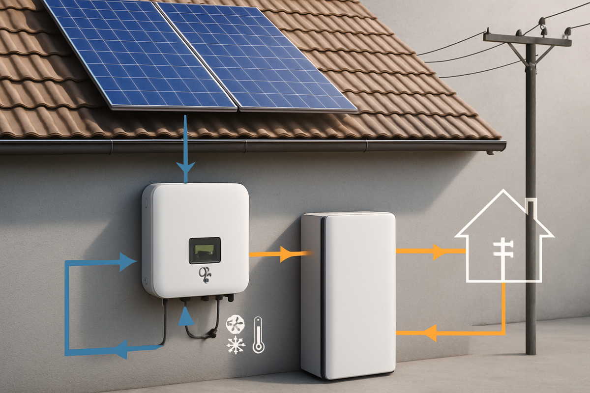 Inverter Heat Derating: How Solar Storage Helps | Anern