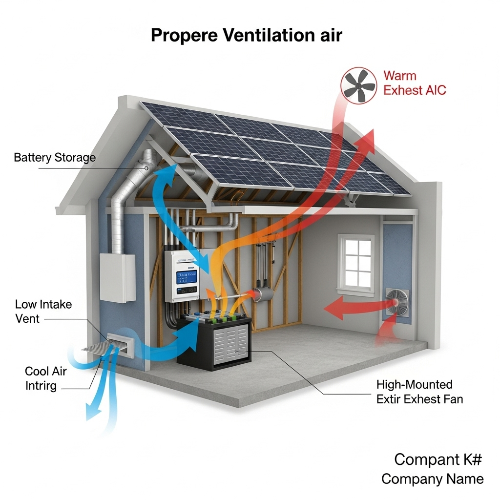 How to Ventilate Home Battery Rooms for Safer Operation