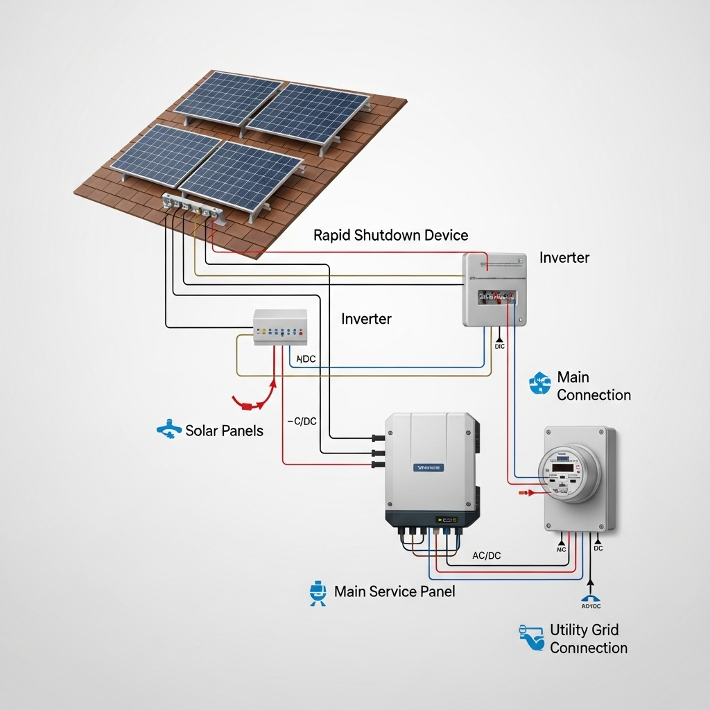 2024 Solar BOS Costs: Wiring, RSD & Interconnect | Anern