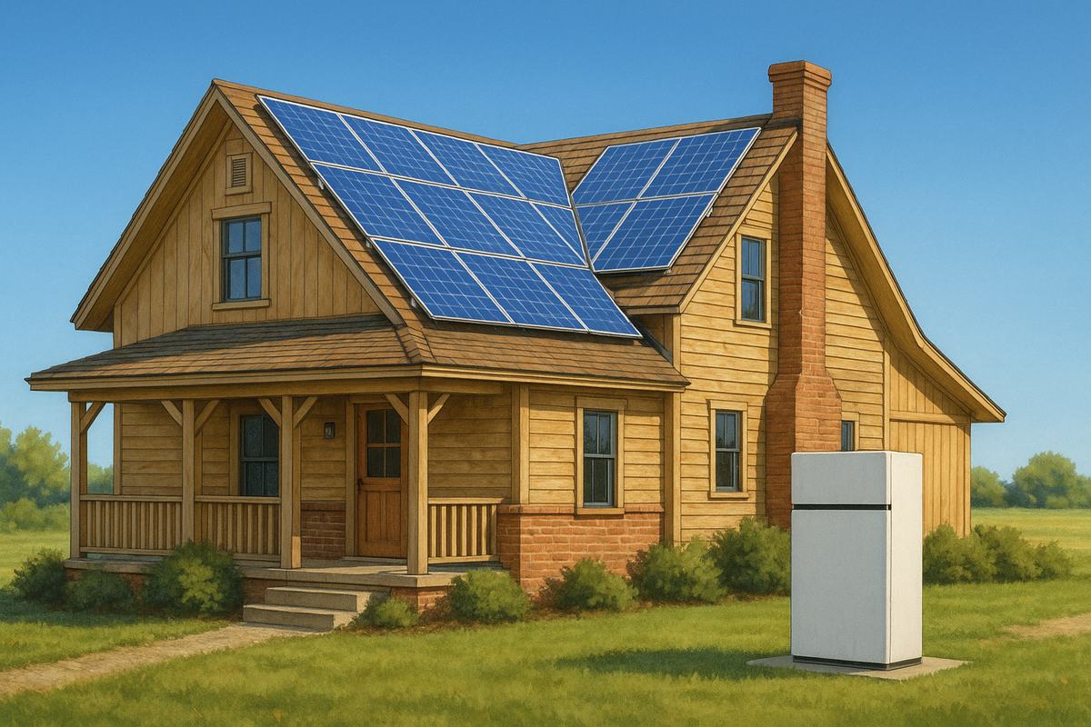 Solar Case Study: Farmhouse Value & Energy Savings - Anern