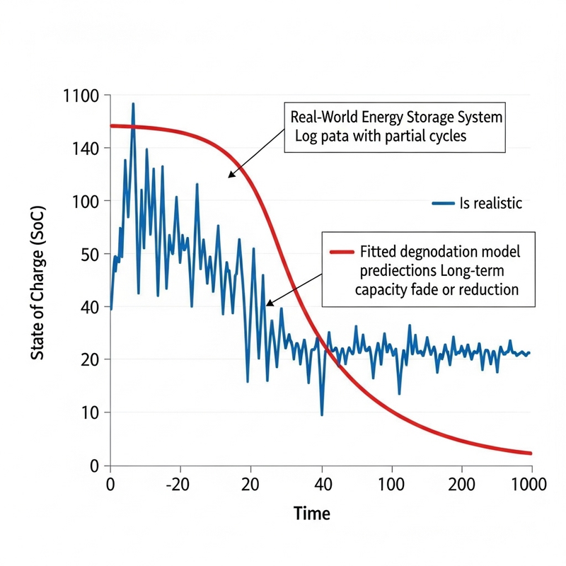 Which Degradation Models Best Fit Residential ESS Logs?
