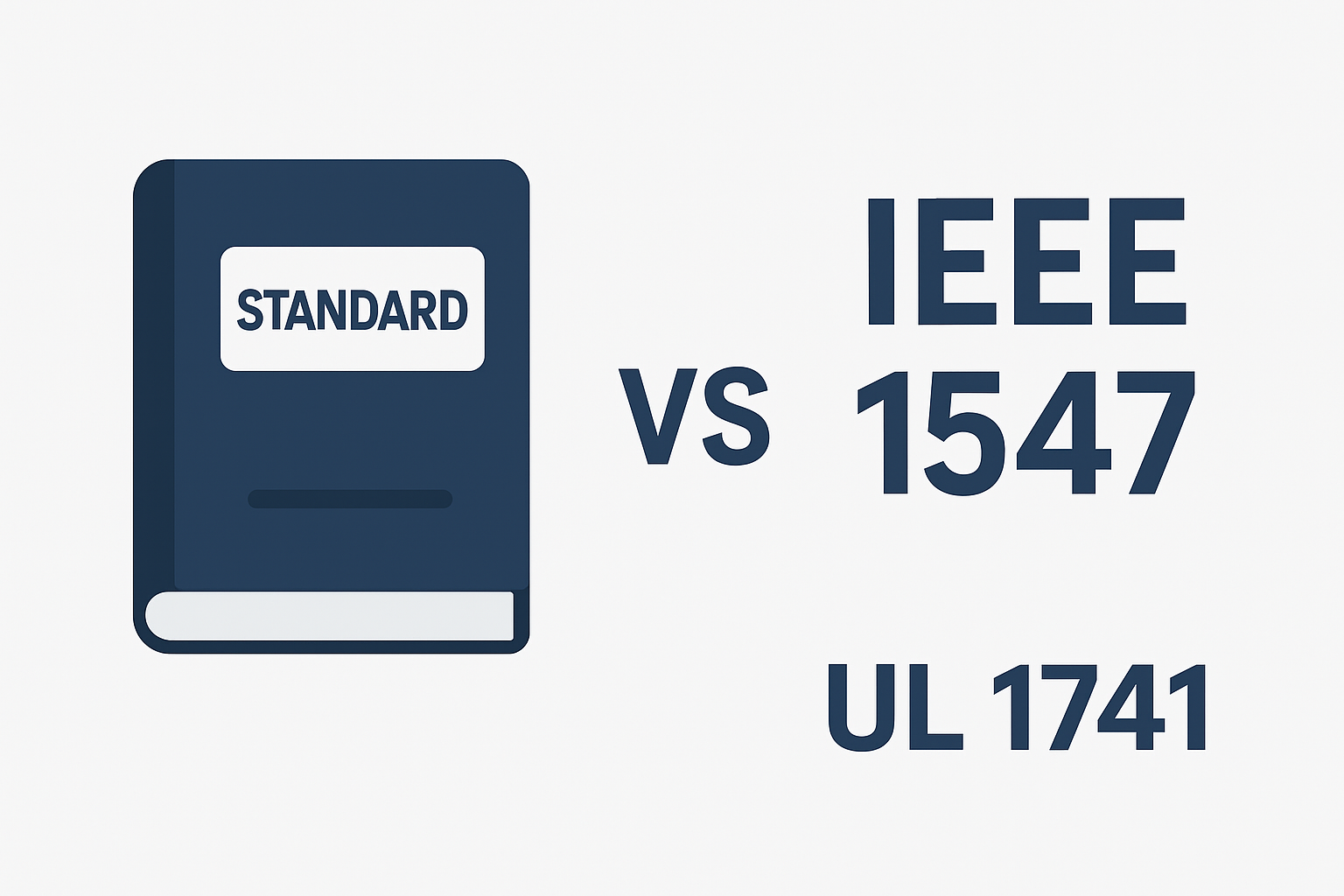UL 1741 vs IEEE 1547: which listing matters for your inverter?