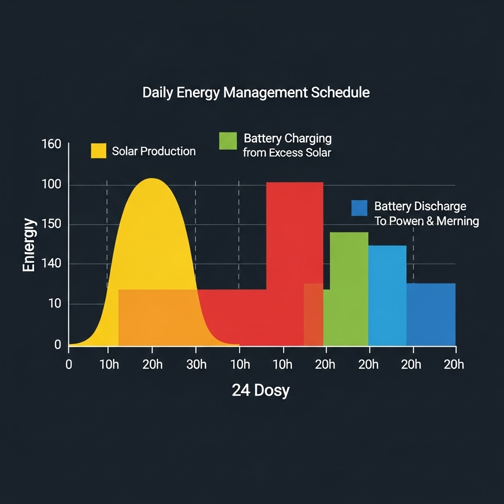 Blueprint: Daily SOC Schedules Balancing ToU Savings and Life