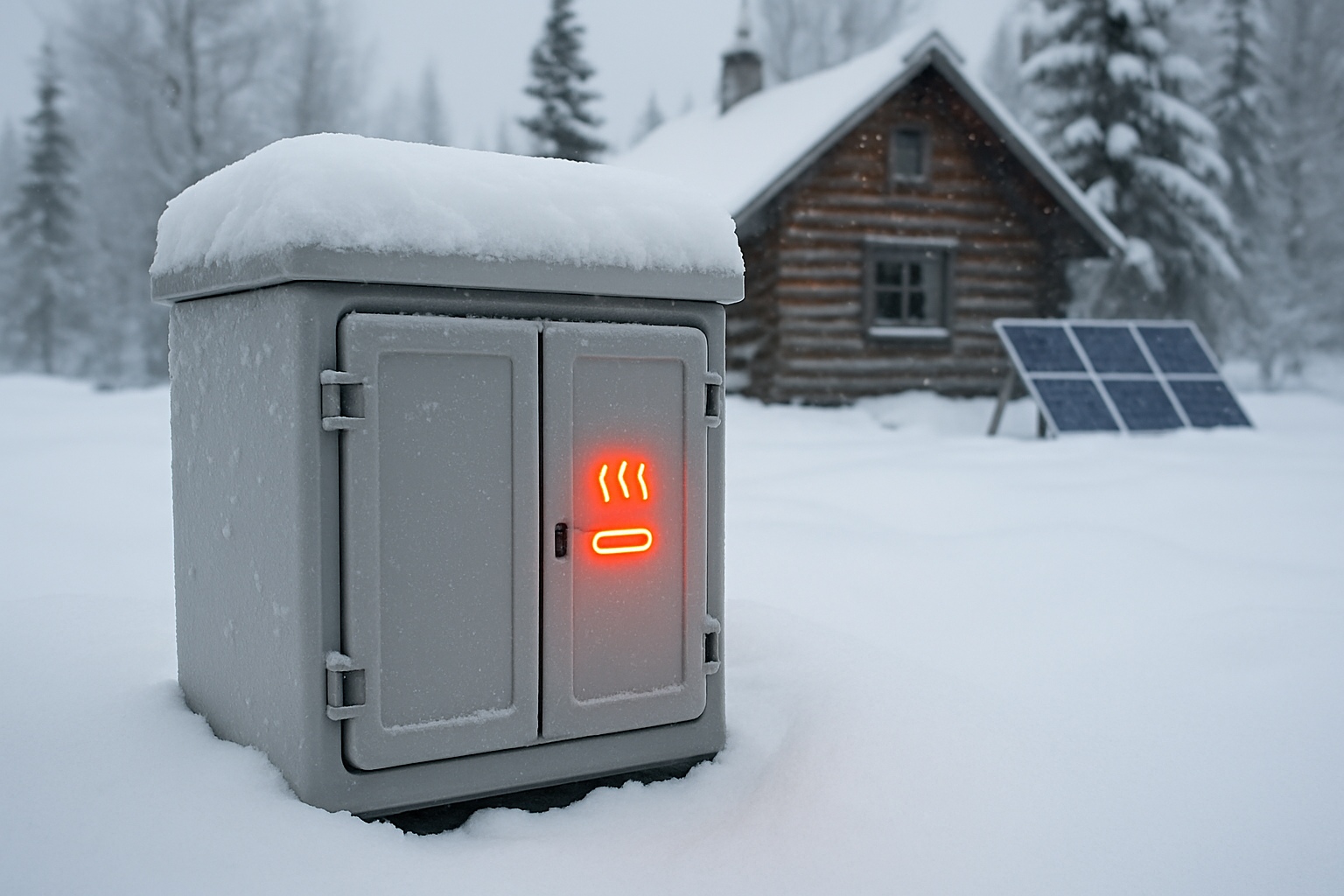 Winterizing Off-Grid Batteries for -20°C | Anern