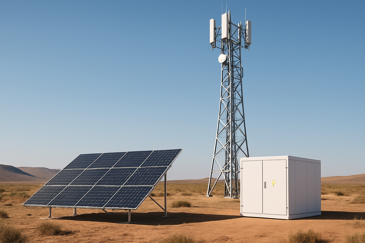 Off-Grid Solar for 5G RAN: A Strategic TCO Analysis - Anern