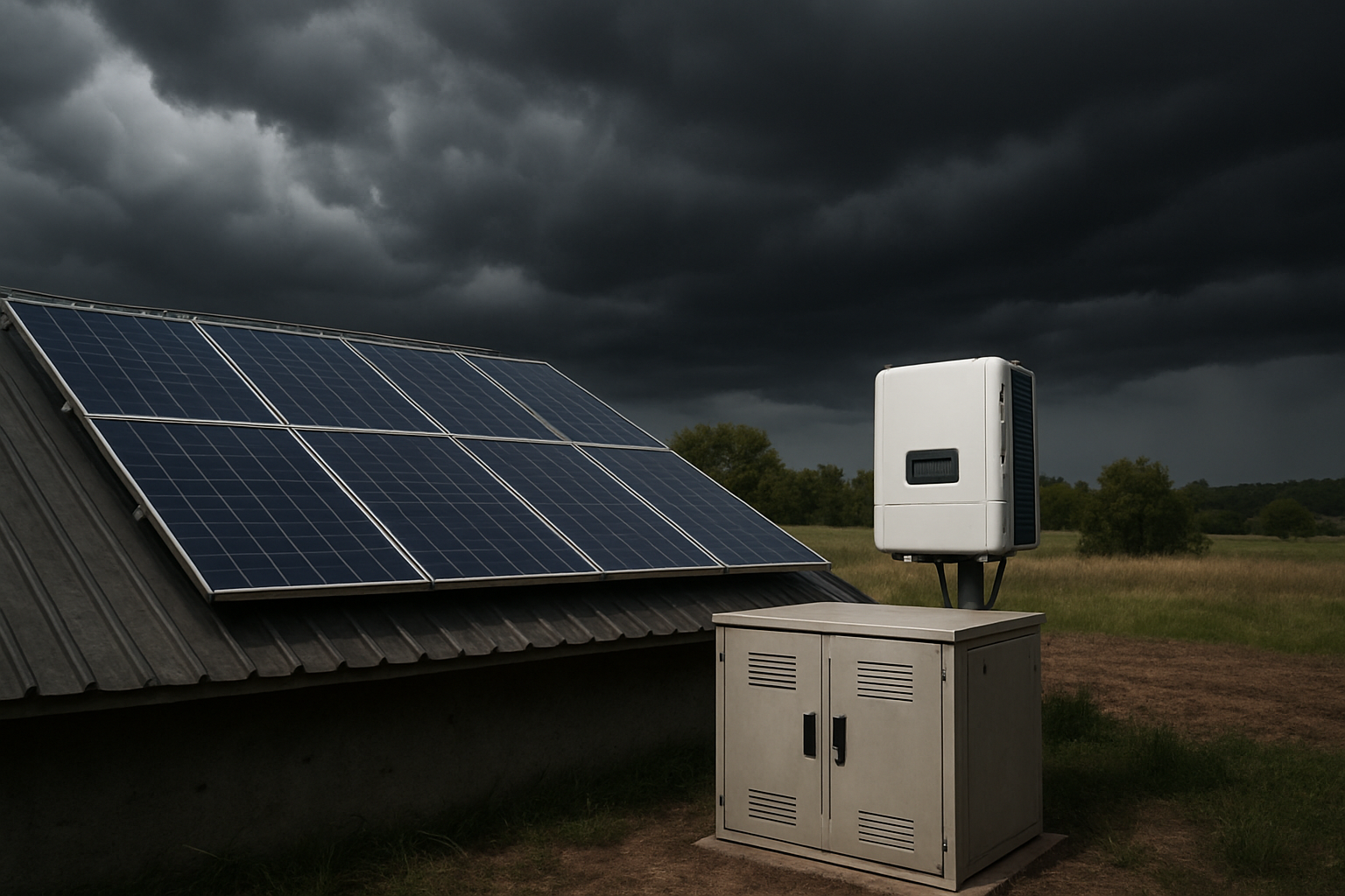 Storm Checklist: Protecting Off-Grid Battery Systems - Anern