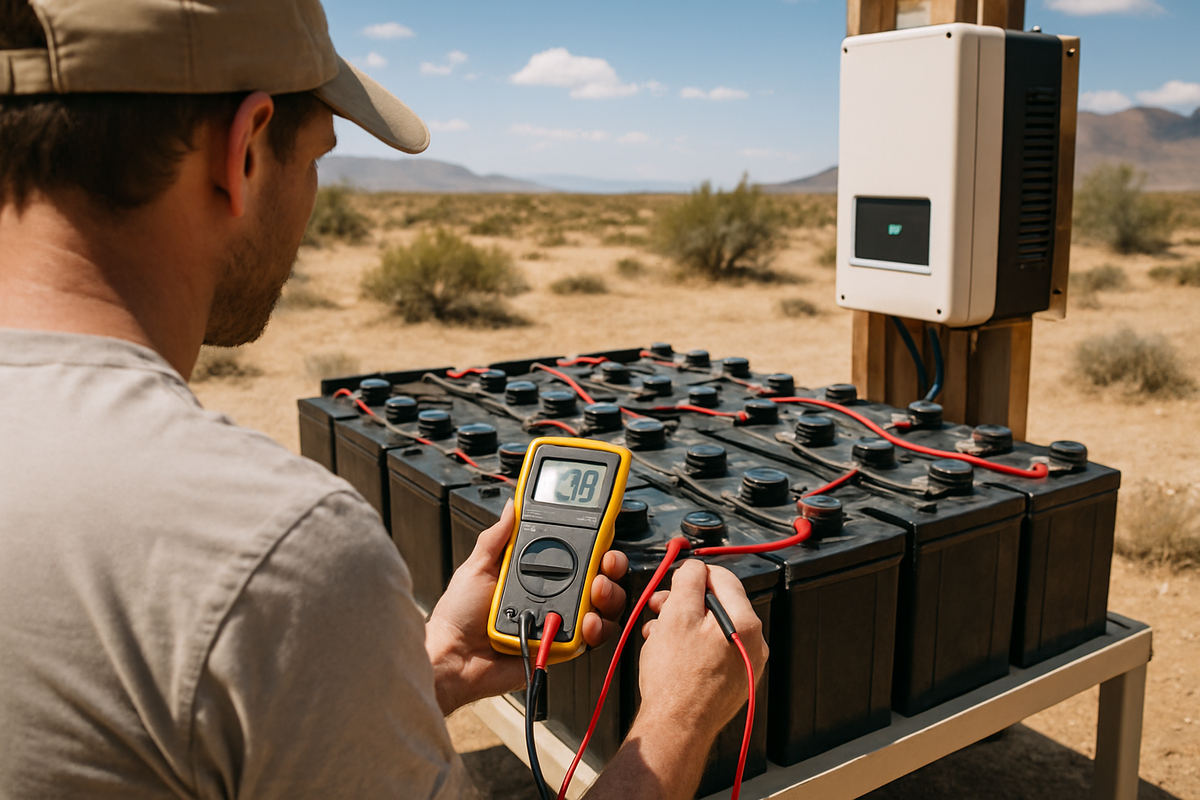 What to Do When Off-Grid Battery Hits 0% SOC | FAQ - Anern