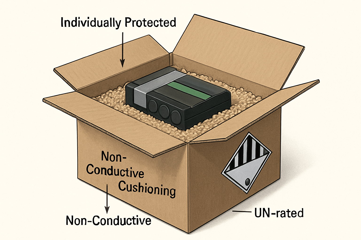 Safe Spent Li-ion Battery Transport & Packaging Tips - Anern