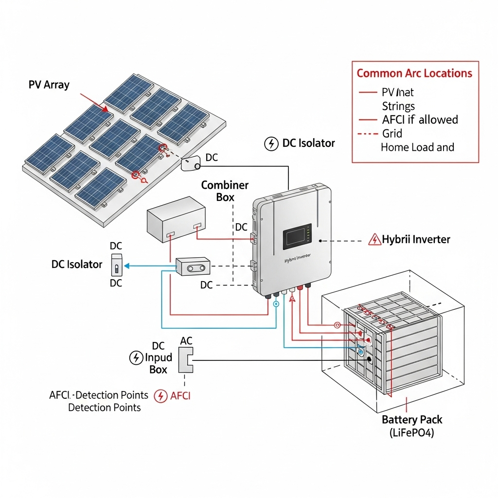 Myth vs Reality: Arc-Fault Risk in Residential PV+ESS