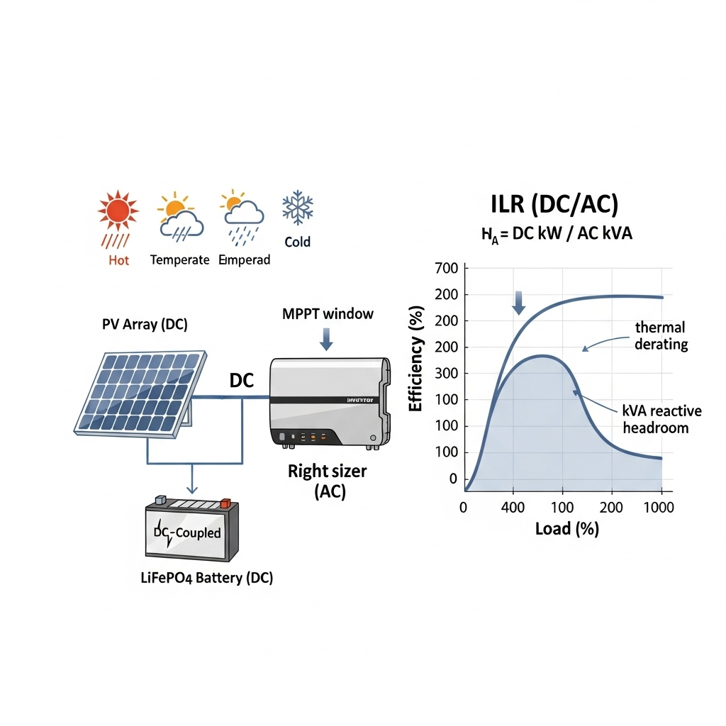How to Right-Size Solar Inverters for Peak Efficiency Gains