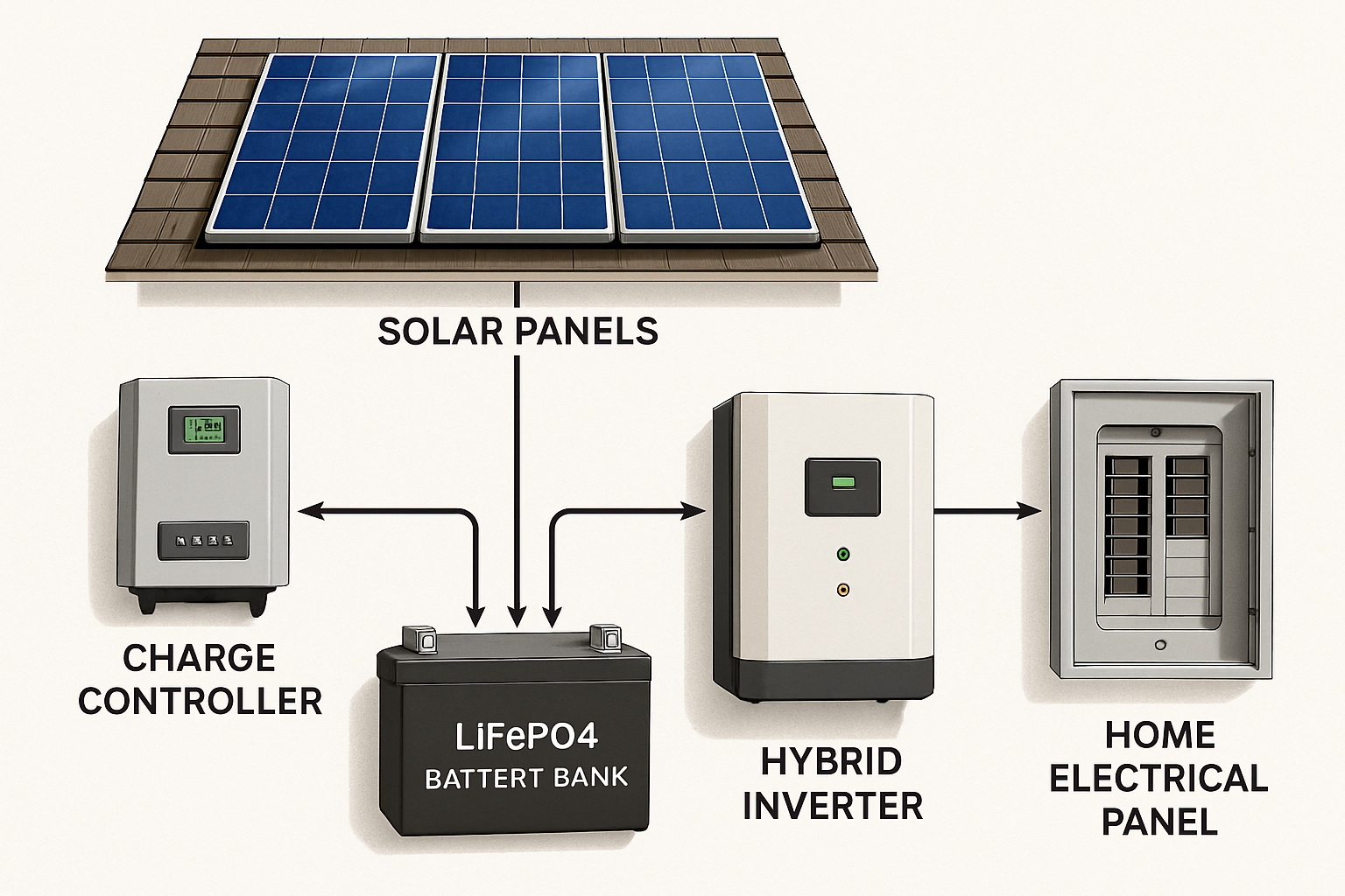 Blueprint: Off-Grid BOM Templates for Solar + LiFePO4 ESS