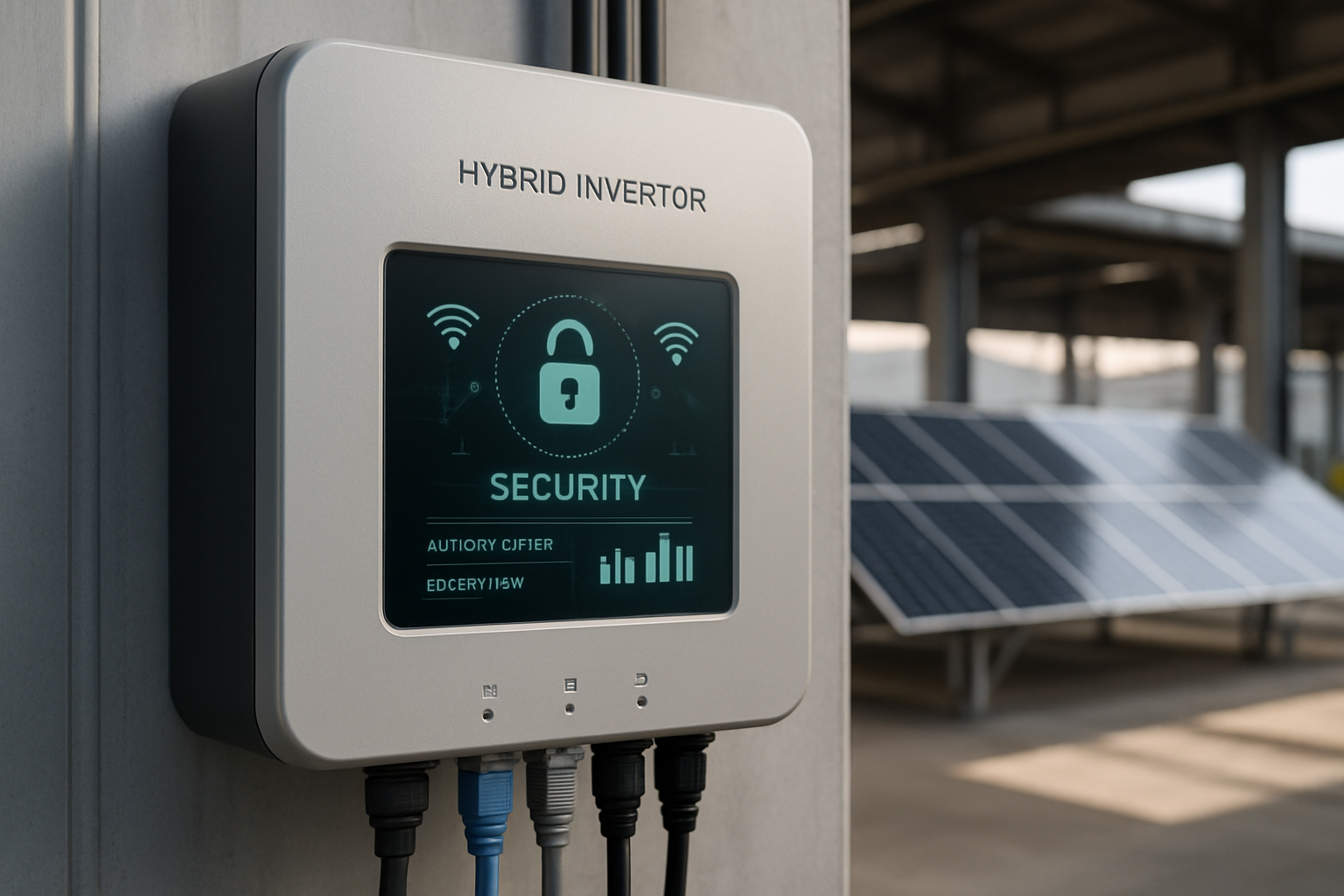 Choosing a secure hybrid inverter for remote ESS monitoring