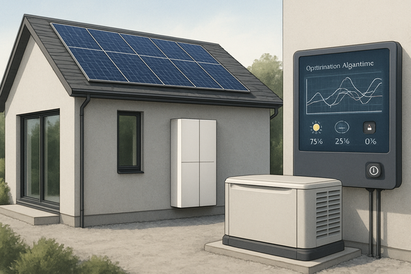 Slash LCOE: Smart Generator Dispatch for Off-Grid Homes