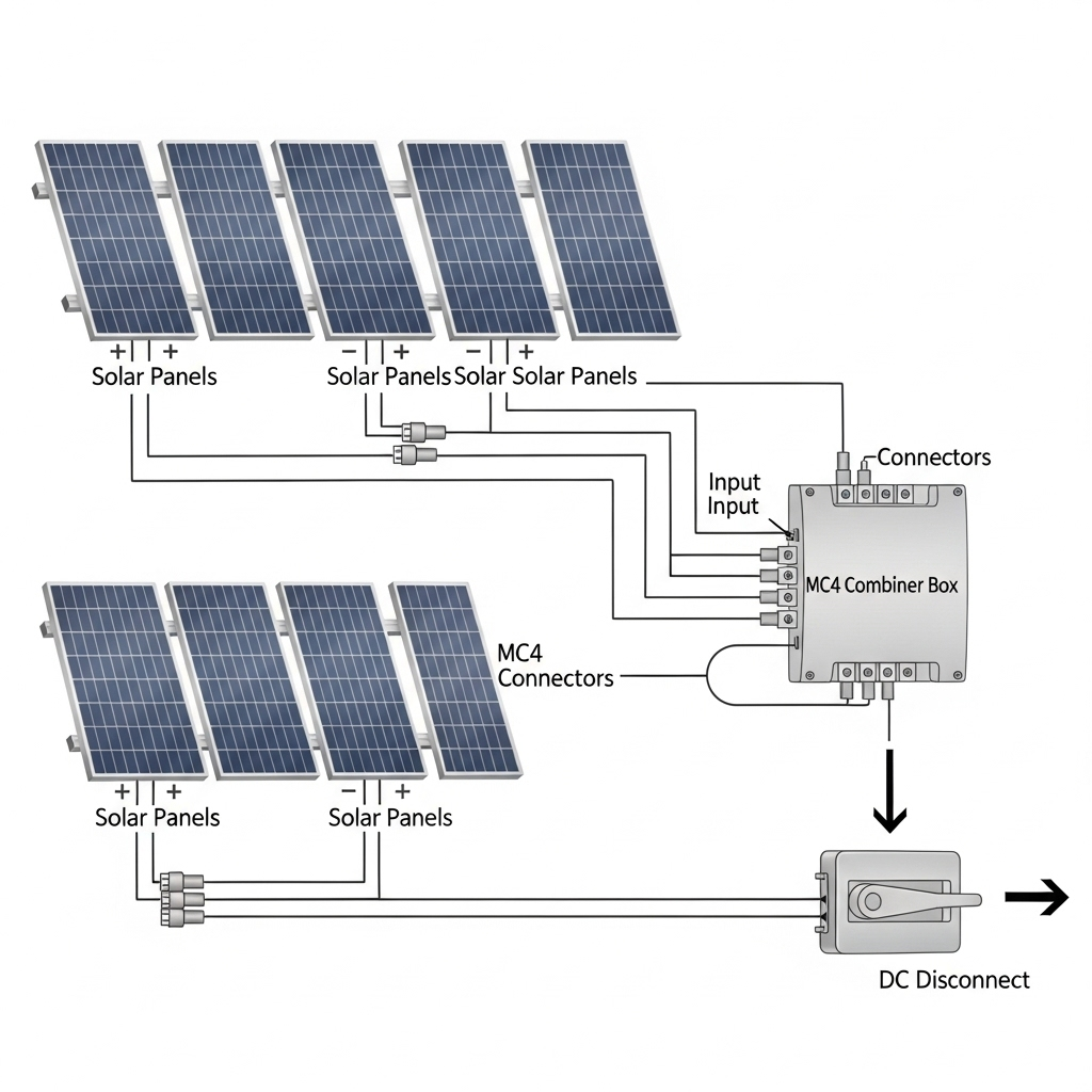 MC4, Combiner Boxes, and Disconnects: What Goes Where?