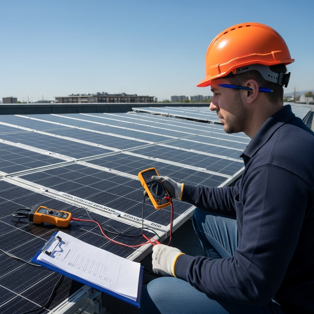 IEC 62446-1 Commissioning: Test Records & Examples | Anern