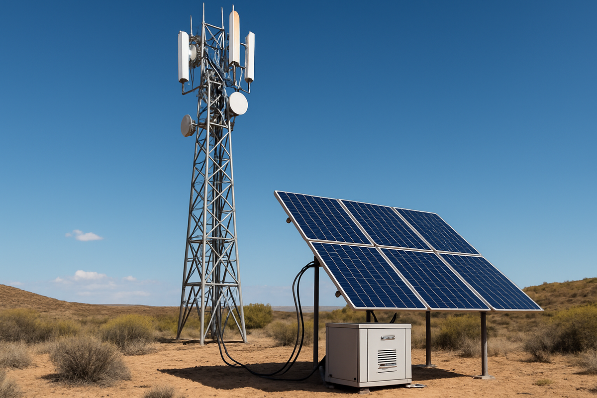 Scaling Solar-Storage for Telecom Tower Networks - Anern