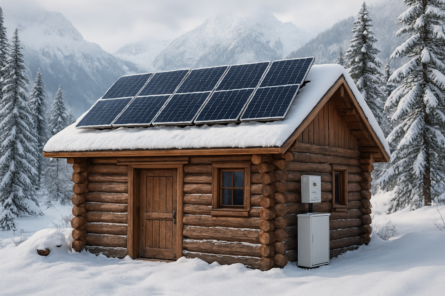 Winter-Proof Cabin with LiFePO4 ESS: Case Study - Anern