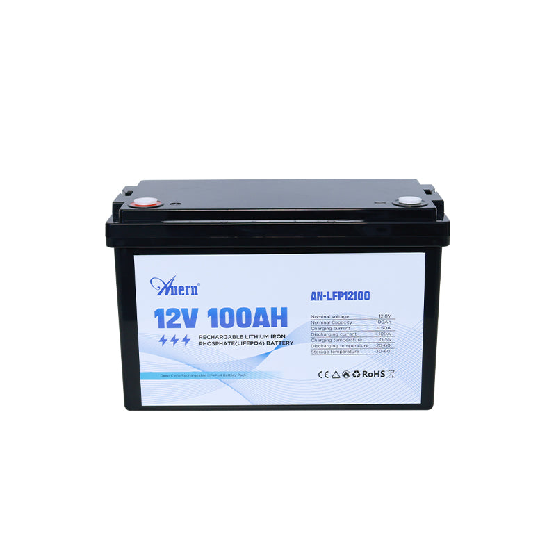 12V 100Ah LiFePO4 | Deep Cycle Solar Battery