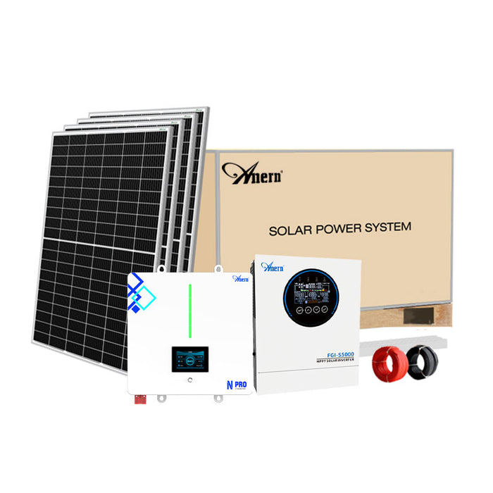 5kW Solar System | 5kW Inverter, 5.12kWh LiFePO4