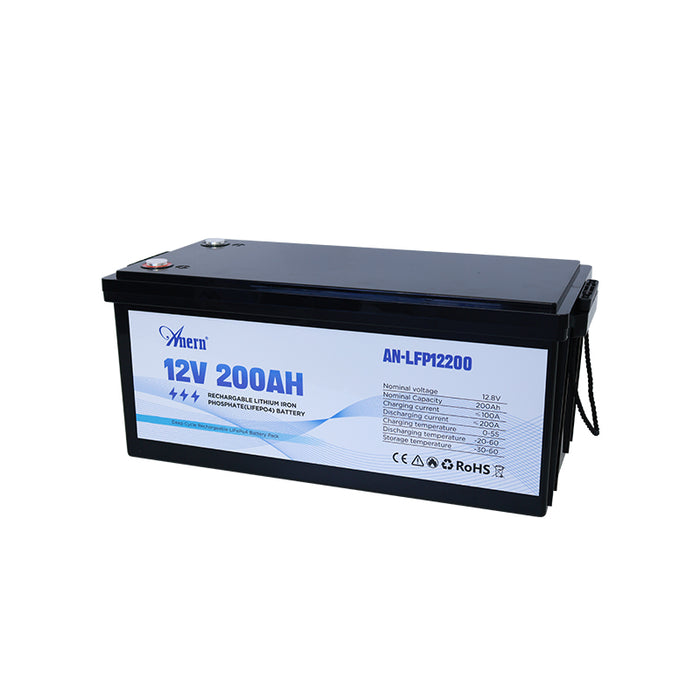 LiFePO4 12V 200Ah | Deep Cycle Lithium Battery